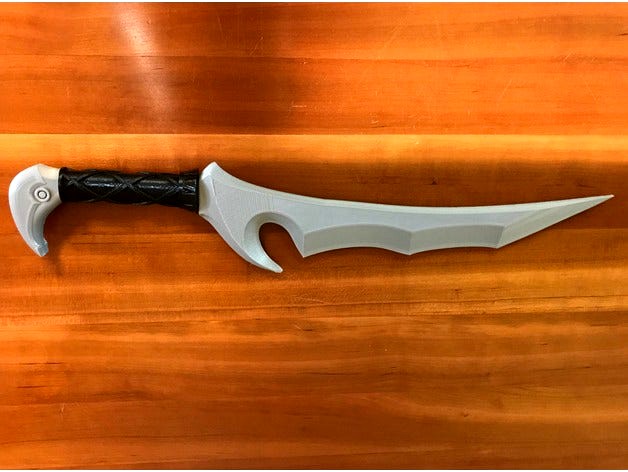 Orcish Dagger by Hello5777 3d model