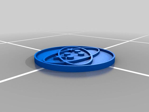 ET RATING SYMBOL DISC by ET_AARON 3d model