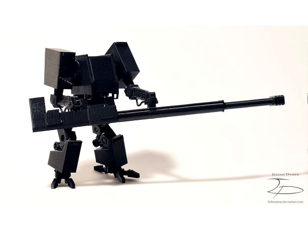 Talos - 3D Printable Snap-together Kit by Saberpeep model