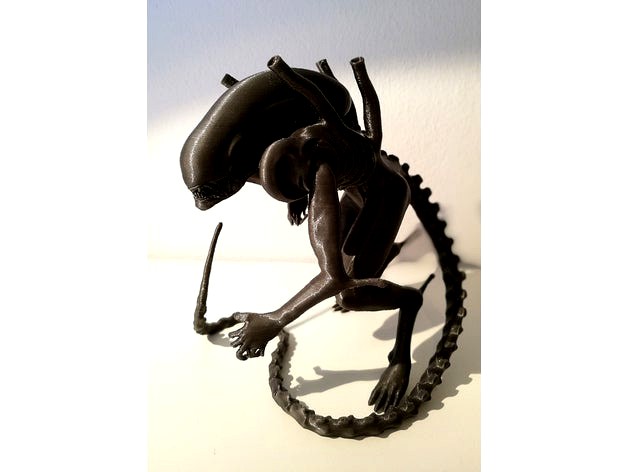 Alien - Xenomorph Warrior Drone by Tomalinski 3d model