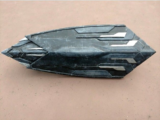 Captain America Infinity War Shield by TheJadeRabbit 3d model