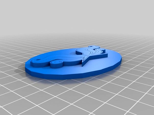 Homestuck Hope Symbol by MrBookBoy 3d model