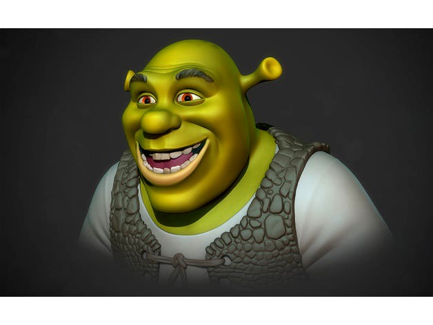Shrek 3D print model by MDstudio3d