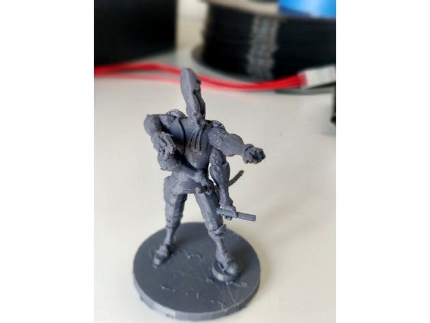 Scarred Kasathan Envoy (Starfinder) by worfsforehead2 3d model
