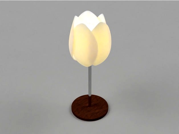 Lotus Spiral Lamp Shade by DC_Irwin 3d model