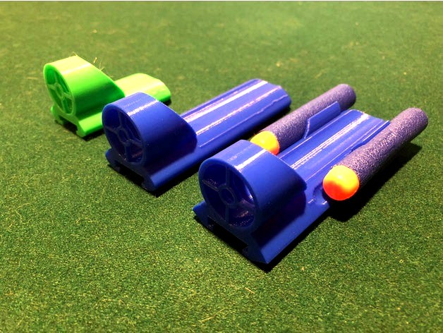 Nerf Gun Front Sights by SWolfe360 3d model