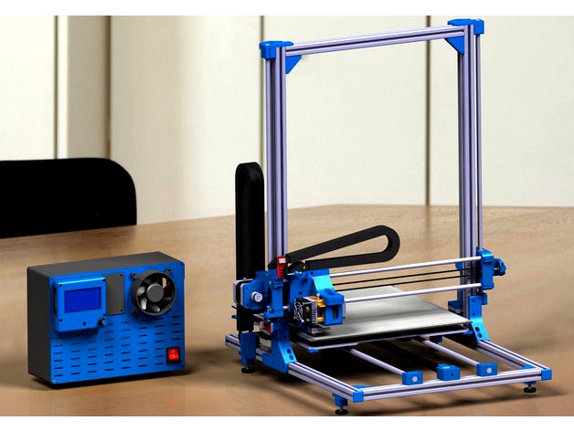 Large Volume 3D Printer by 3Dadicto model