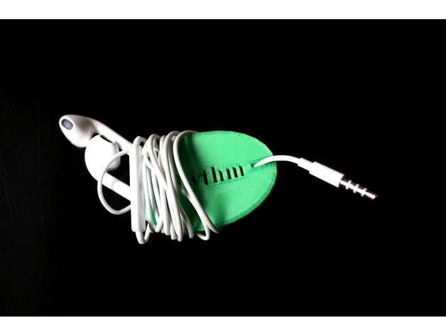 Blockscad Earphone Holder By Blockscad 3d Model