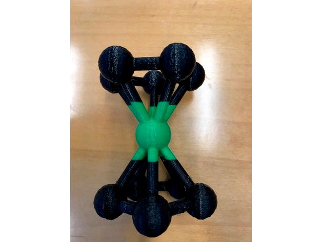 Ferrocene by freedmad 3d model