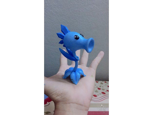 PvZ Snow pea by tnqlucky 3d model