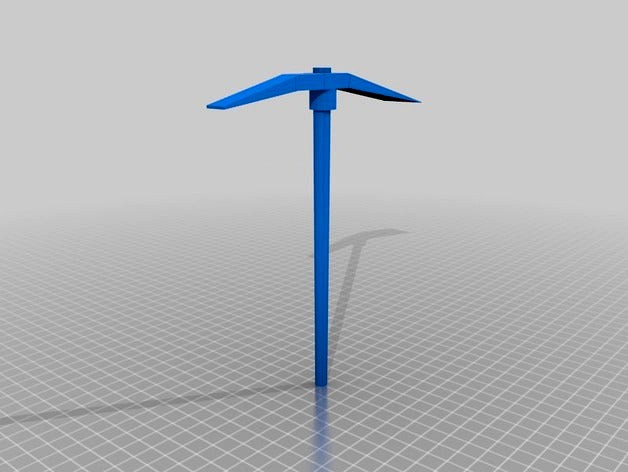 Fortnite Pickaxe by seb59 3d model