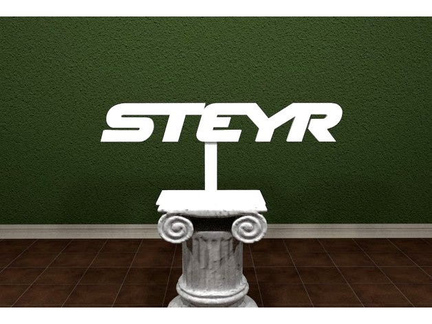 Steyr Logo by AwesomeA 3d model