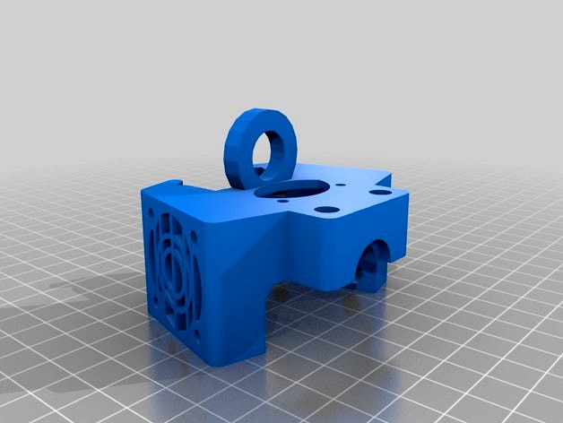 CTC i3 E3D v6 Mount with Inductive Sensor Mount by Marv1337n model