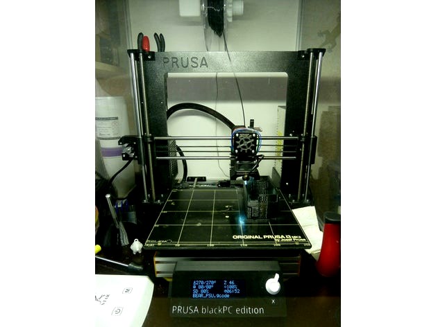 modified PRUSA i3 mk2 half mod BEAR upgrade by Knickohr 3d model