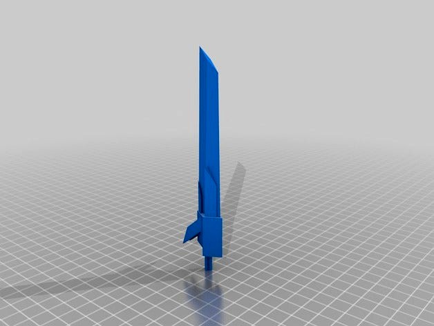 lego sword by malwar3 3d model