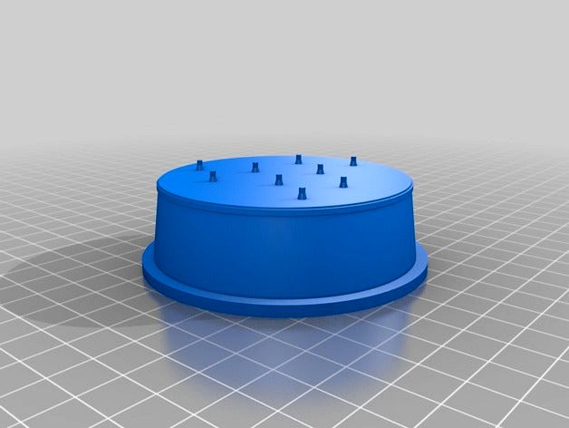 Minuteman III Missile RS Holder by totaleklypz 3d model