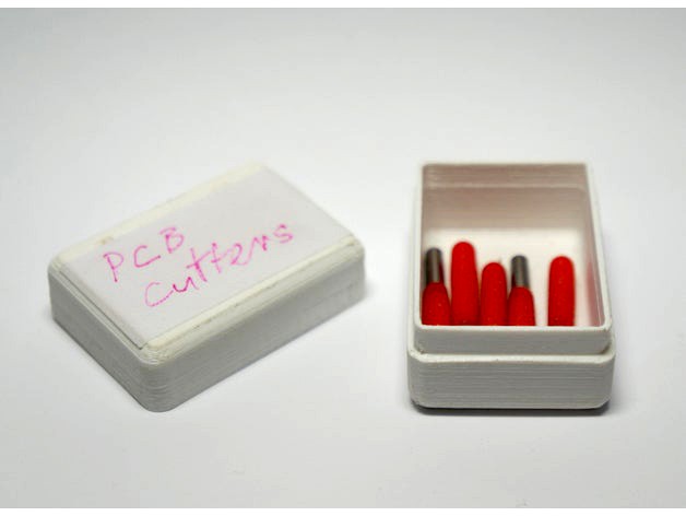 Customizable storage box with rounded corners by ipp 3d model