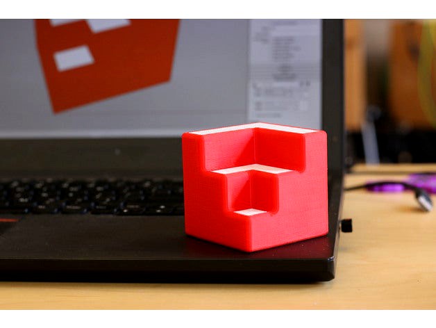 Multi-Color SketchUp Logo by MosaicManufacturing 3d model