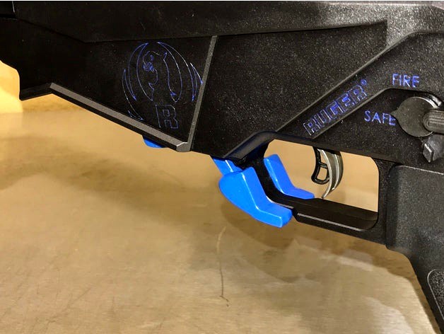 Ruger Precision RimFire Extended Magazine Release 22LR ONLY by Stabbara ...