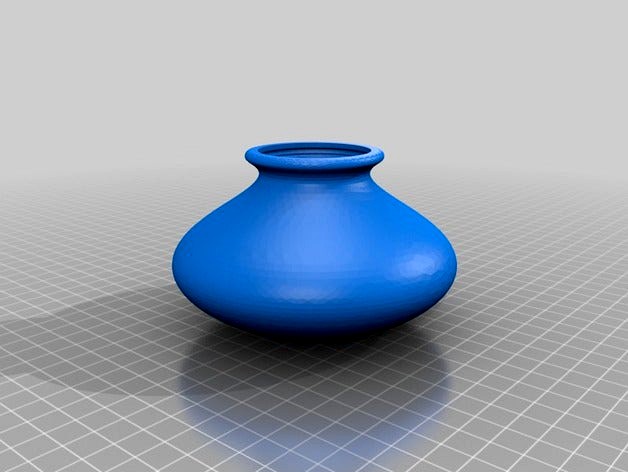Classic Vessel / Vasija Clásica by Bigfever 3d model