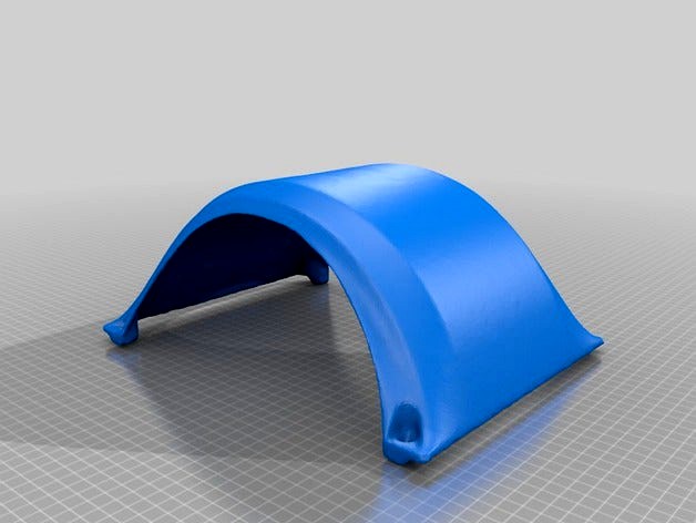 Onewheel Fender Scanned by ianjohnson 3d model