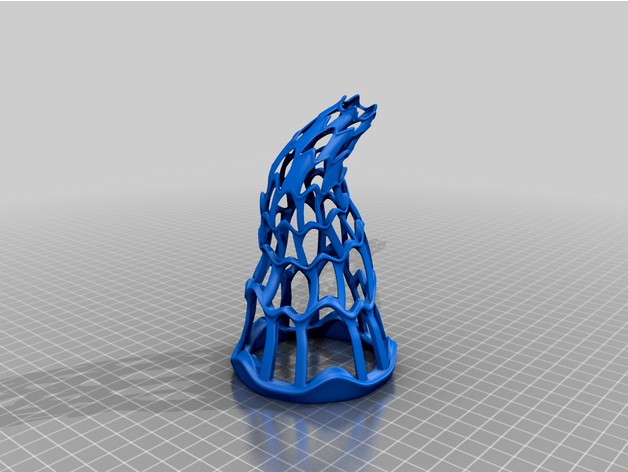 Torus Tubular Cage Distorted by SteedMaker 3d model
