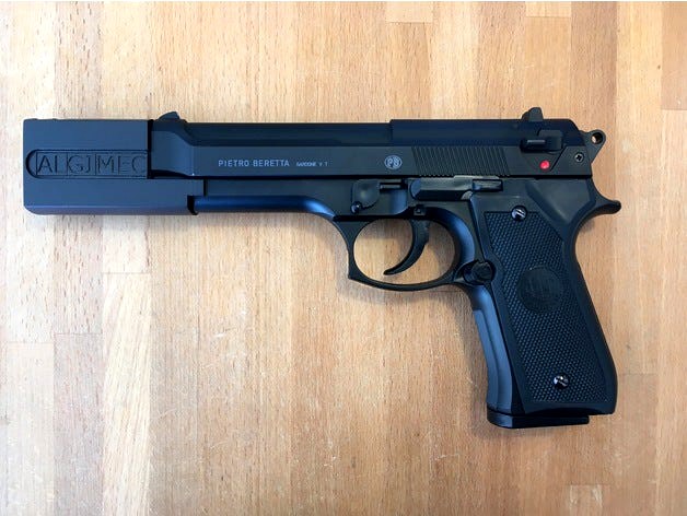 ALGIMEC Compensator Leon the professional Movie Prop by Yaan 3d model