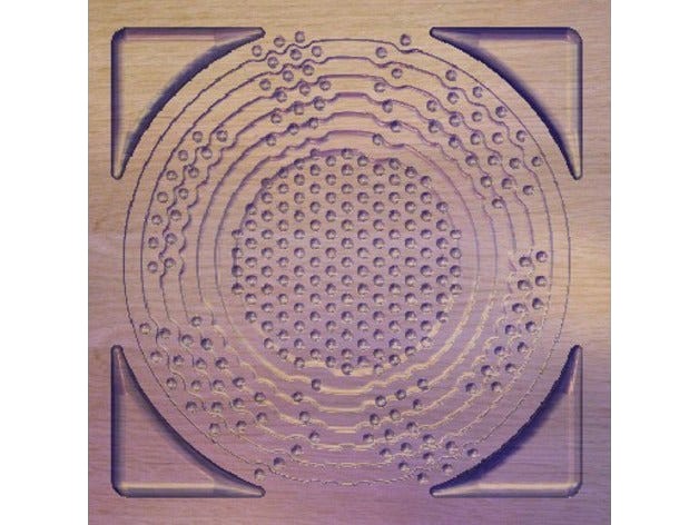 Atomic structure board Bohr model orbitals waldorf montessori for cnc ...