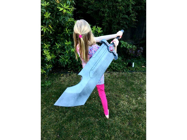 Trollhunters Sword of Daylight by hopskipper 3d model