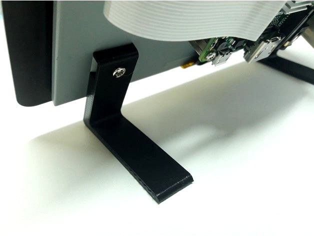 Raspberry Pi 7in LCD Touch Display Stand by adilsonth 3d model
