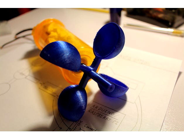 Anemometer System by dye321 3d model