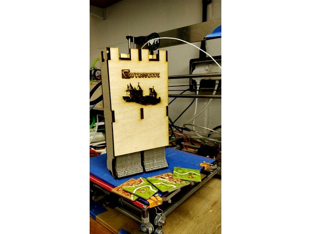 Carcassonne Card Tower by tim_n 3d model