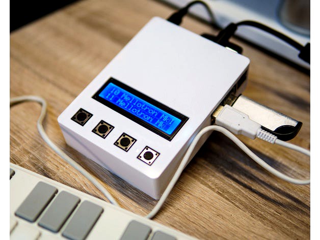 Samplerbox(ed) - Enclosure for Raspberry Pi 2 B Midi Sampler by alixanc 3d model