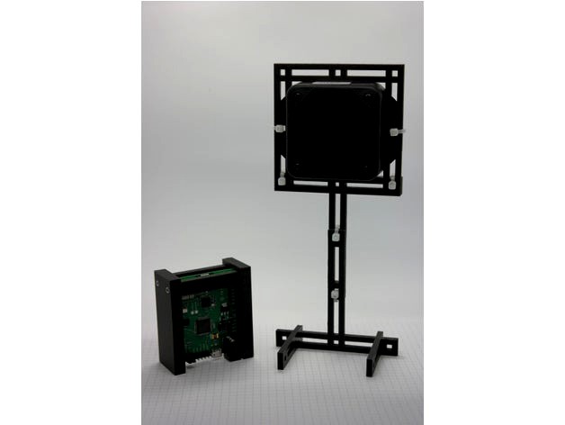 Pozyx UWB | Tag Casing & Anchor Pedestal by whoopsie 3d model