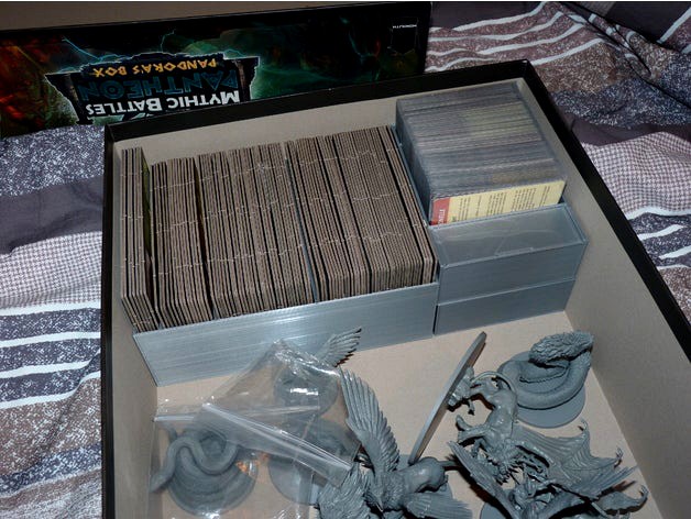 Mythic Battles: Pantheon (MBP) - insert boxes by zerandir 3d model