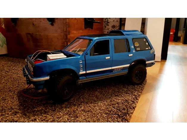 Ford Explorer remix rc conversion by Hummerbart 3d model