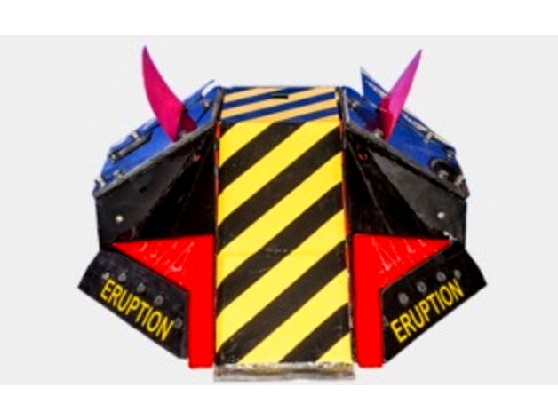 Eruption Robot Wars by ChefBoiArby 3d model