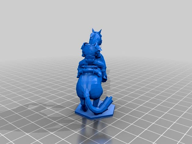 Headless Horseman by thetrebor 3d model