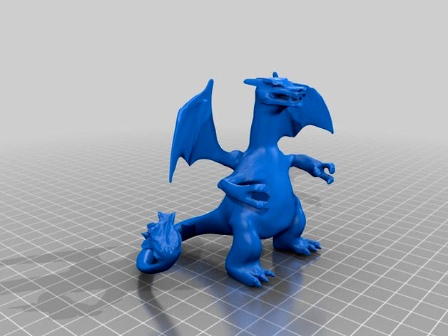 Charizard by KerberosFI 3d model