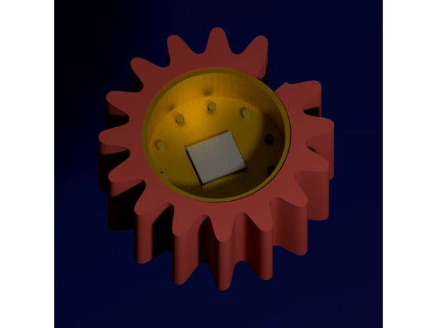 Innerspace (1987) Miniaturization Chip by SteveMaddison 3d model