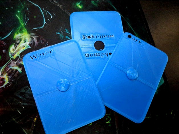 Pokemon Card Dividers by Whitephang 3d model