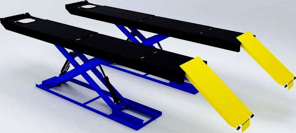 Wheel Alignment Lifts 3D Model