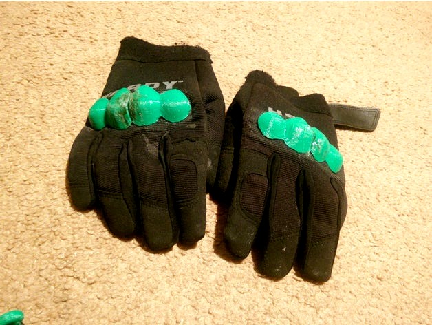 knuckle armor by adas1223 3d model
