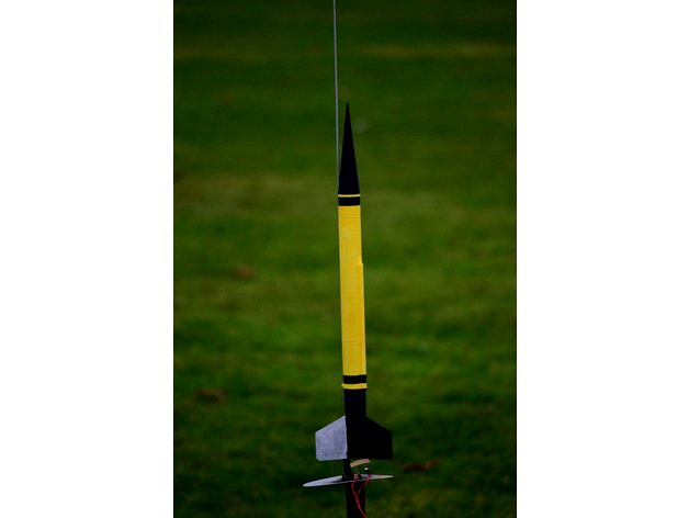 WAC Corporal Model Rocket by TurbulentSphere 3d