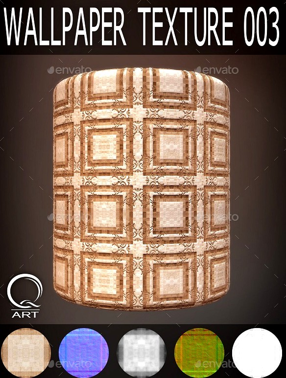 Wallpaper Textures 003 3d model