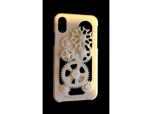 iPhone X Geneva Mechanism Case by geodude885 3d model