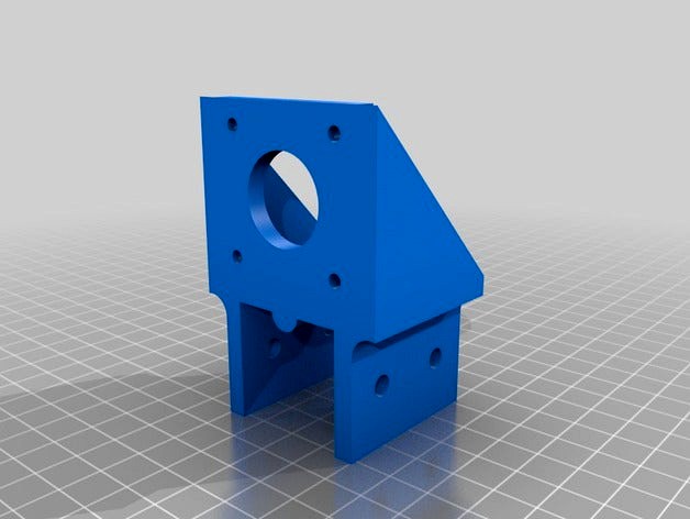 Nema 17 3030 Rail mount and wiring tutorial by ebraiman 3d model