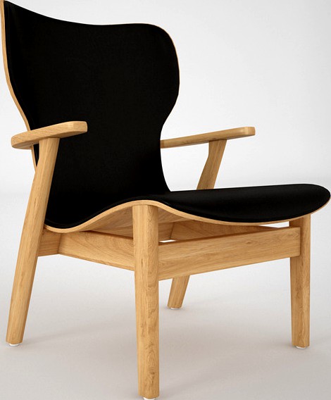 Domus Chair By Artek 3d model
