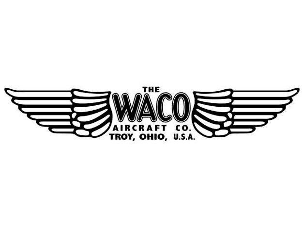 Vintage WACO Aircraft Logo Sign Litho by chryslerjunkandstuff 3d model