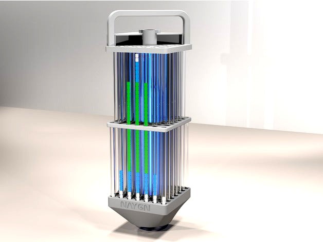 BWR Nuclear Fuel Assembly Short Model, 300mm rods, 7X7 Array with 3X3 ...